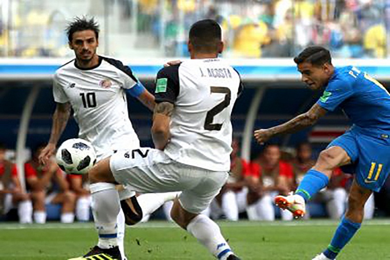 No sufoco, Brasil bate Costa Rica e conquista primeira vitória na Copa ...